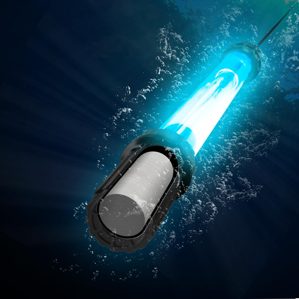 18W Aquarium UV Light for 100-1000 Gallon, UV Pond Water Clarifier for