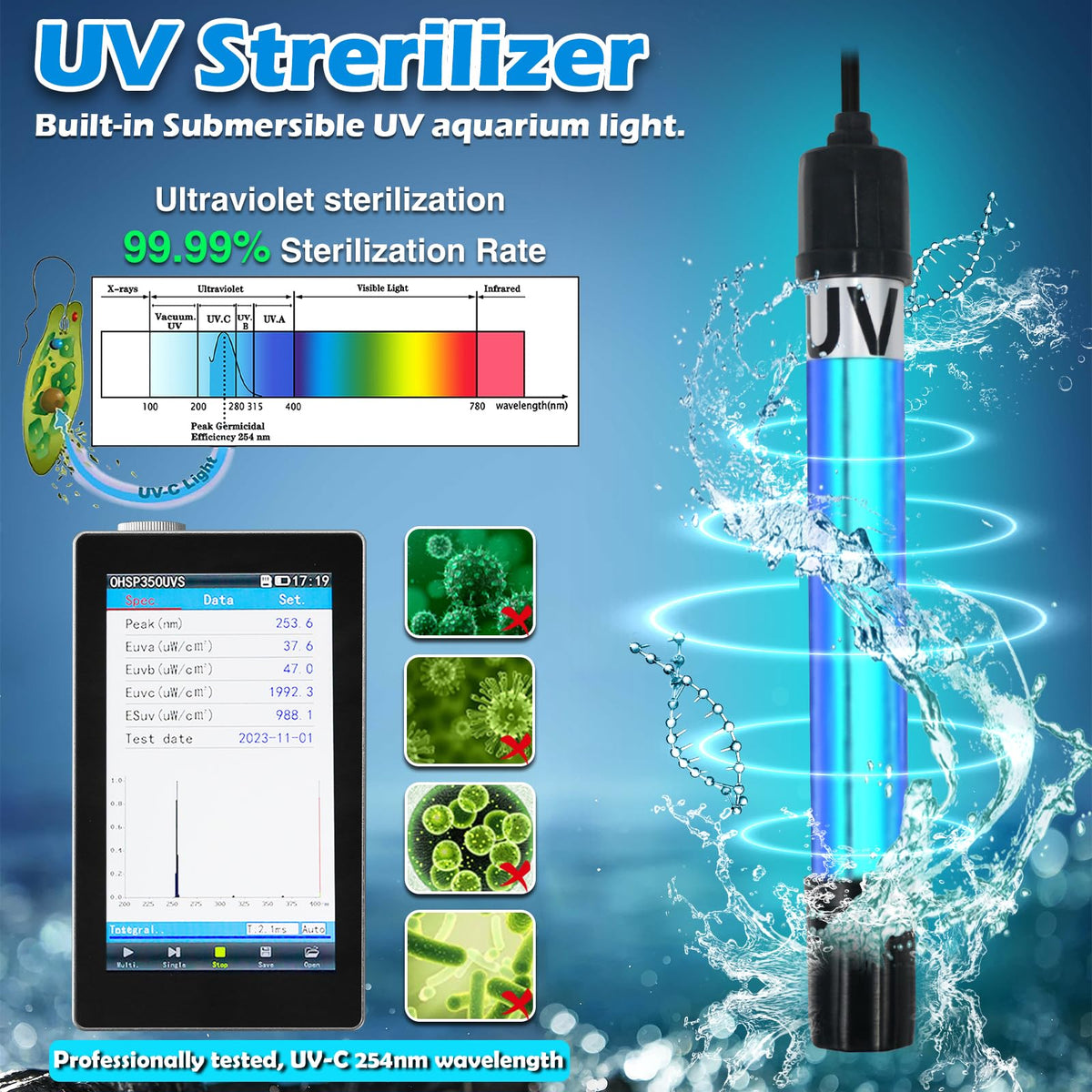 UV Sterilizer Aquarium & UV Filter